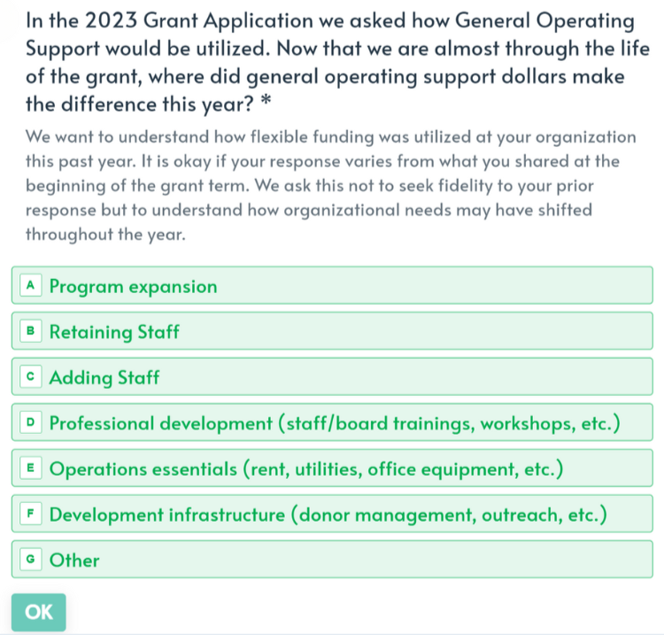 2023 Grant Report Guide – Healthy Communities Foundation