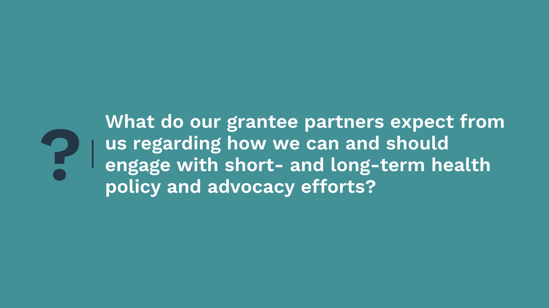 Community-Informed Policy Advocacy: Strengthening Health Equity Efforts ...