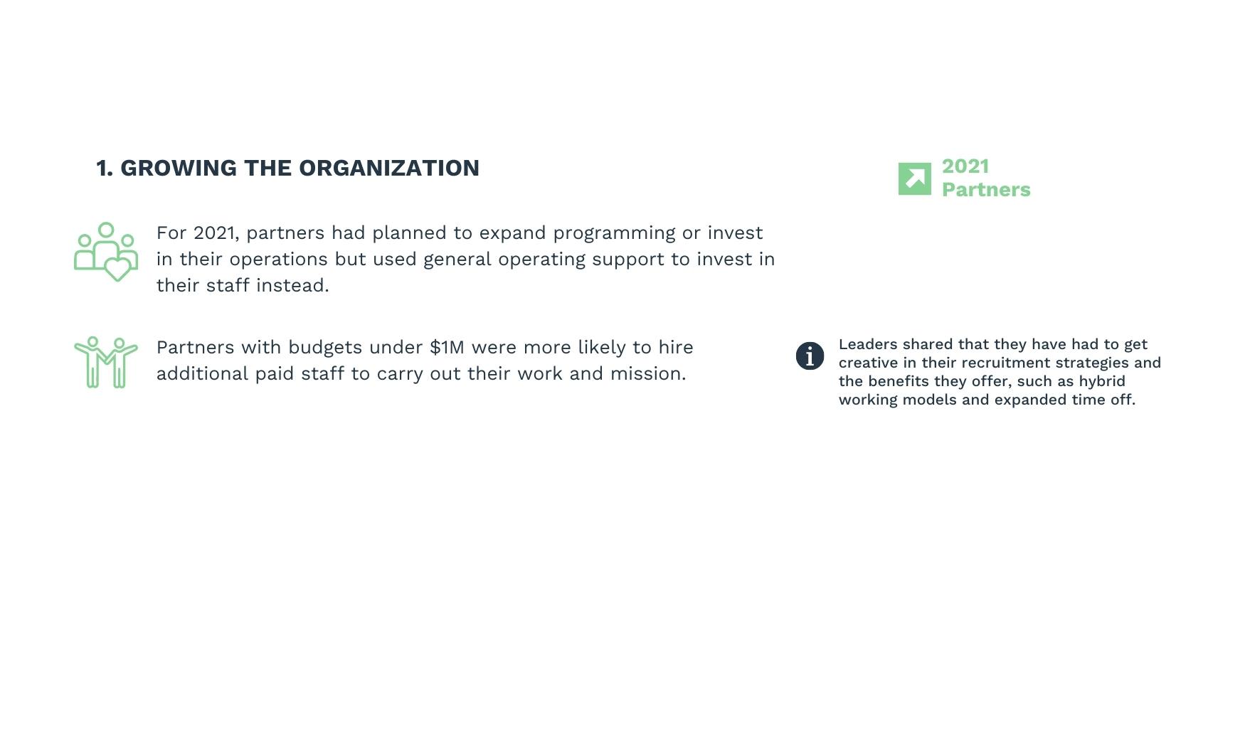 General Operating Support in Action – 2021-2022 Grantmaking Report ...
